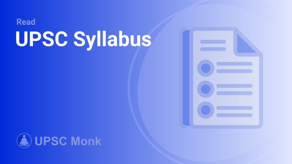 Download UPSC Syllabus 2024 in PDF format
